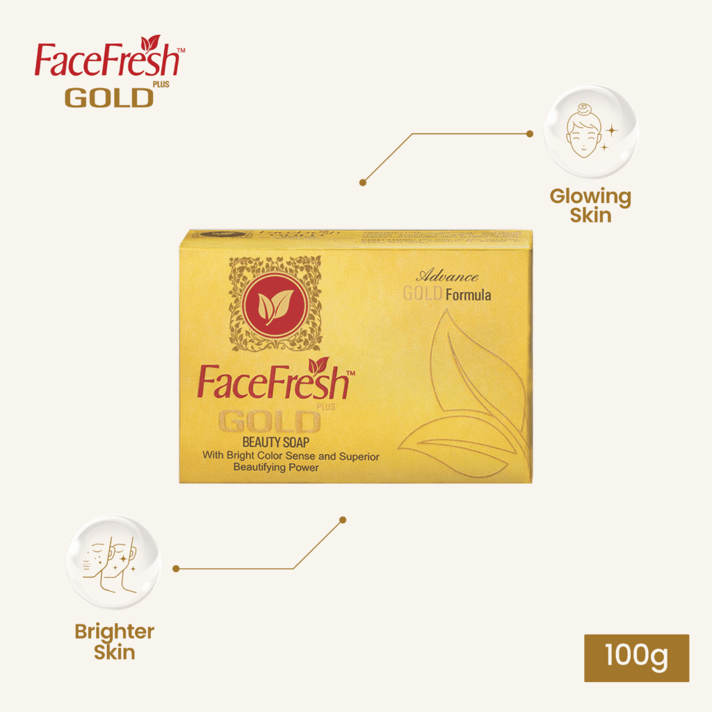 Face Fresh Gold Plus Beauty Soap 100g - Face Fresh